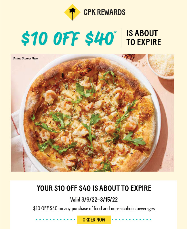CPK - Promo Email